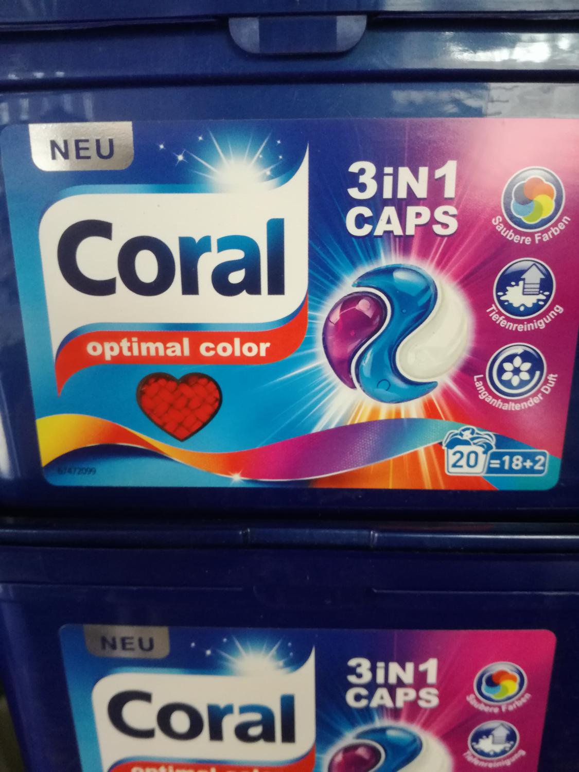 Coral optimal color 3in1 caps 20pd 700g : Farladonie - Drogerie ...